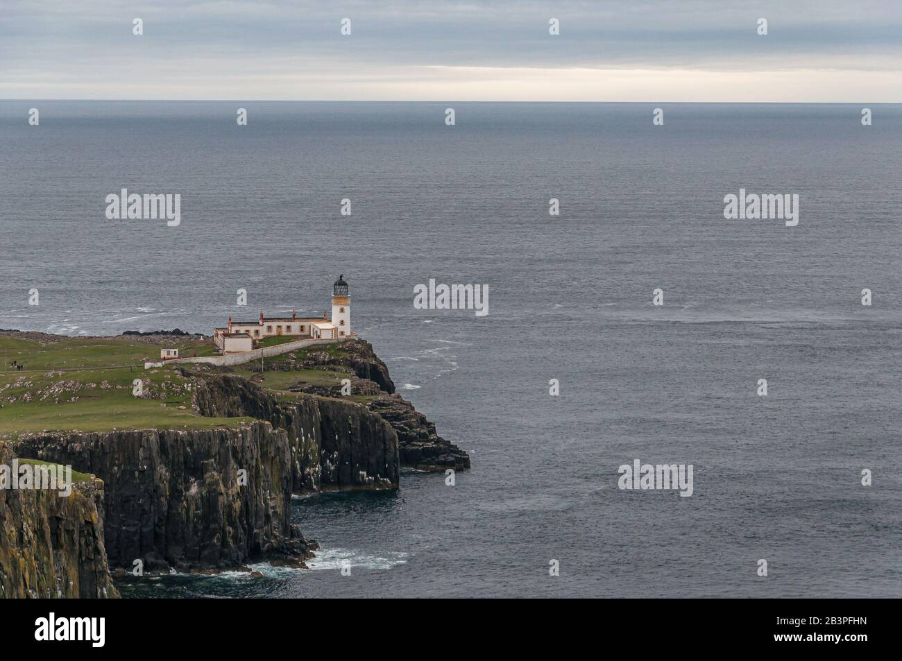 Detail of Neist Point lighthouse Stock Photo - Alamy