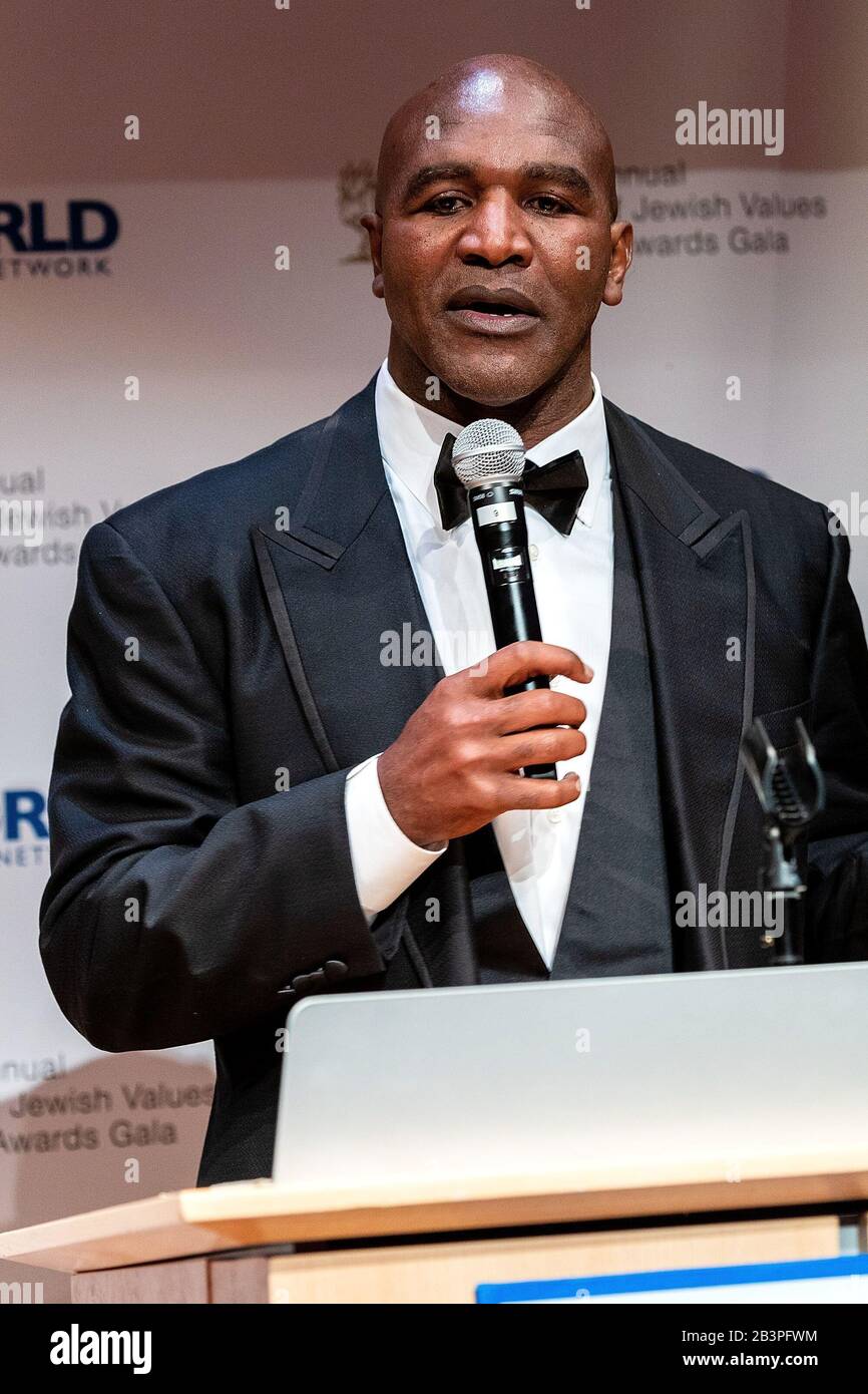 New York, NY, USA. 3rd Mar, 2020. Evander Holifield at arrivals for ...