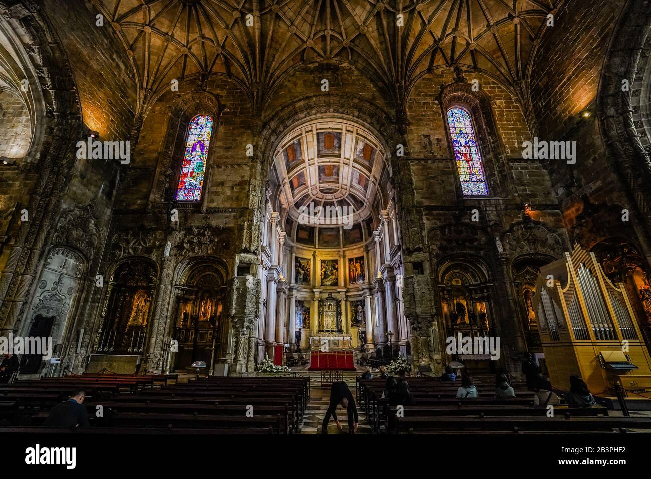 Santa maria de belem church hi-res stock photography and images - Alamy
