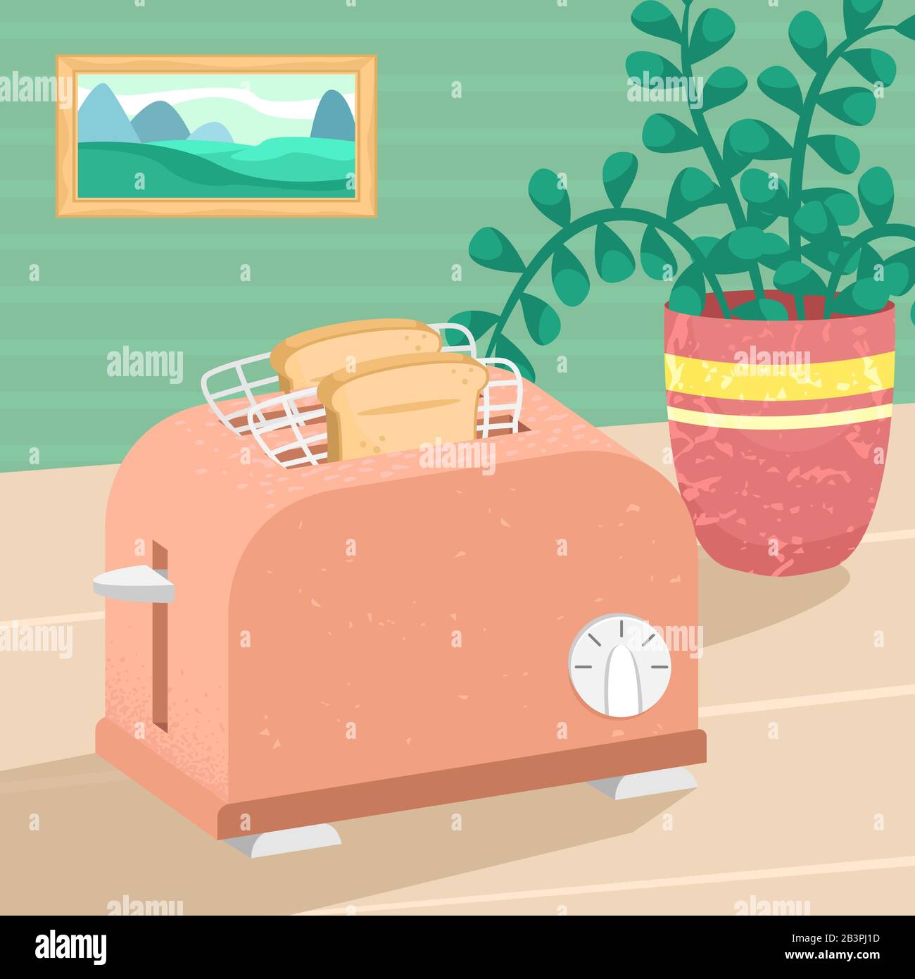 Bread oven room Stock Vector Images - Alamy