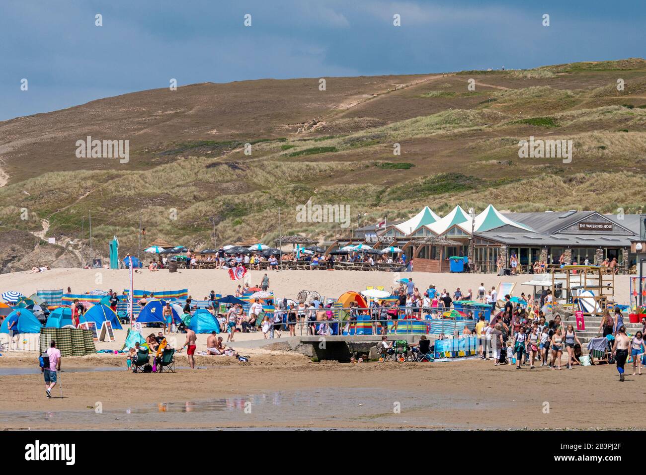 Watering hole perranporth hi-res stock photography and images - Alamy