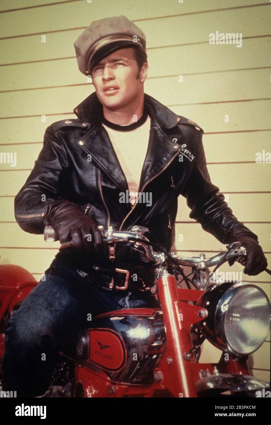 Marlon brando wild one hi-res stock photography and images - Alamy