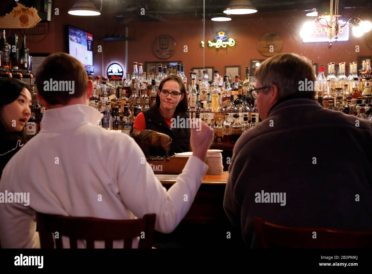 Historic Bar Customers Bartender High Resolution Stock Photography and ...
