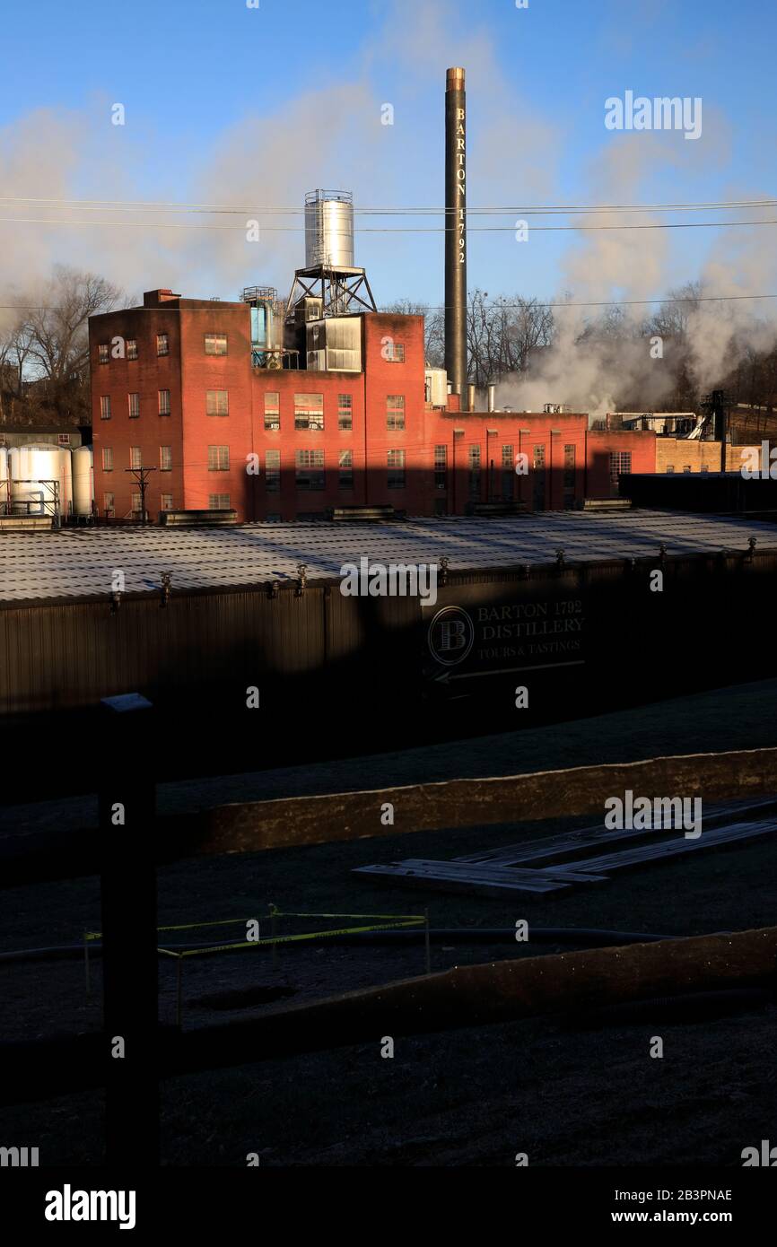 Barton 1792 distillery.Bardstown.Kentucky.USA Stock Photo - Alamy
