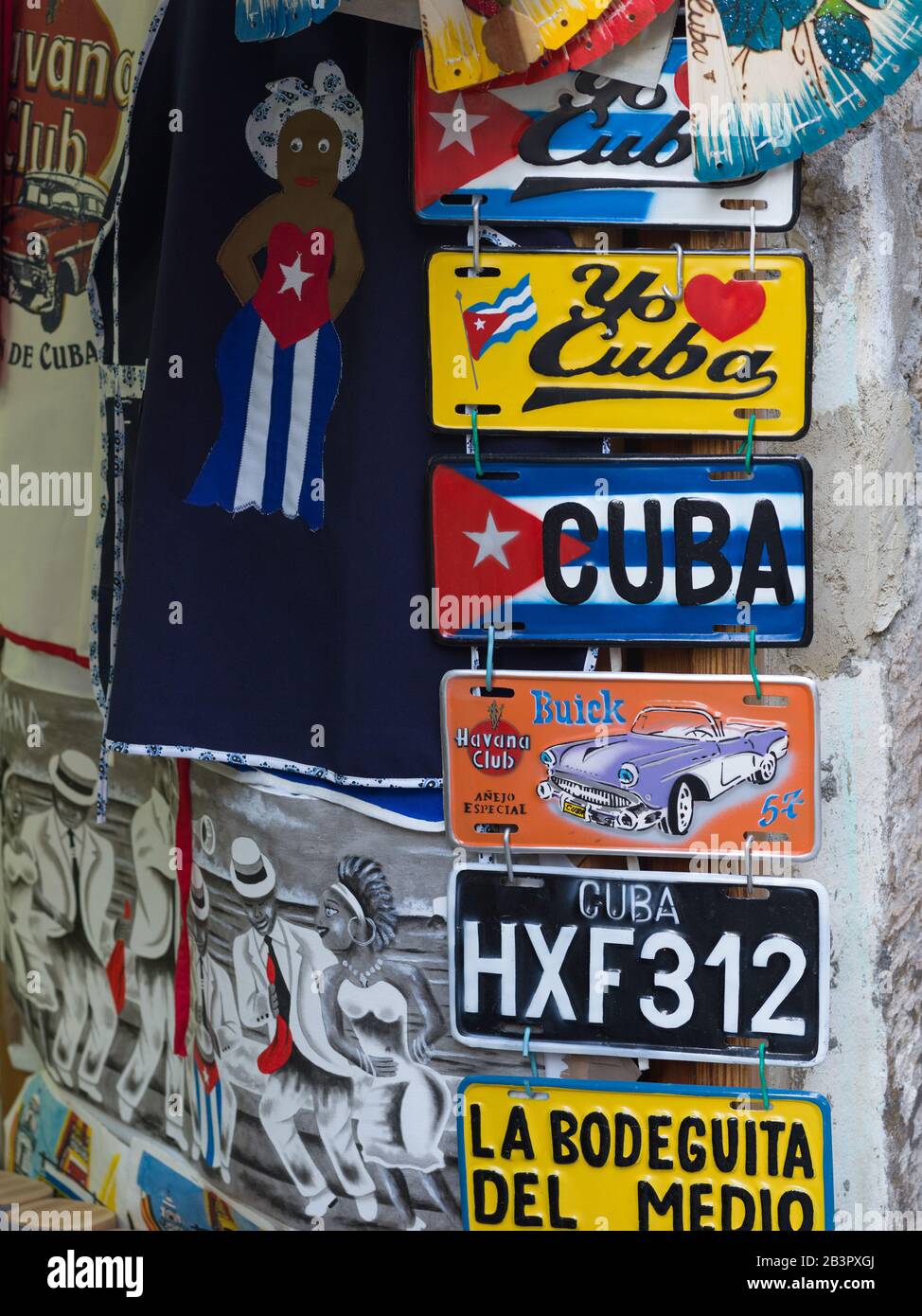 Cuban number plates hi-res stock photography and images - Alamy