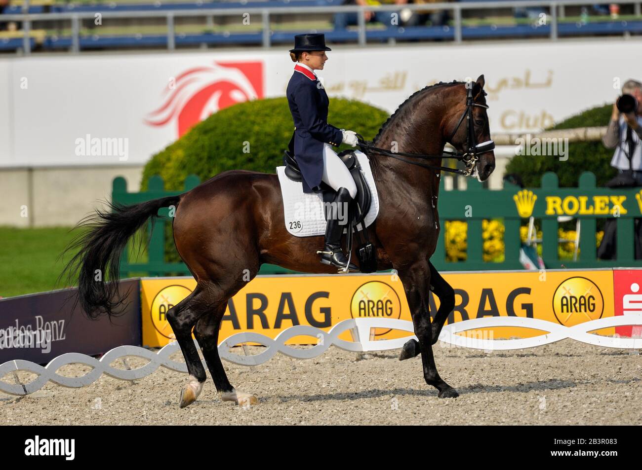 Emma Hindle (GBR) riding Lancet - World Equestrian Games, Aachen ...
