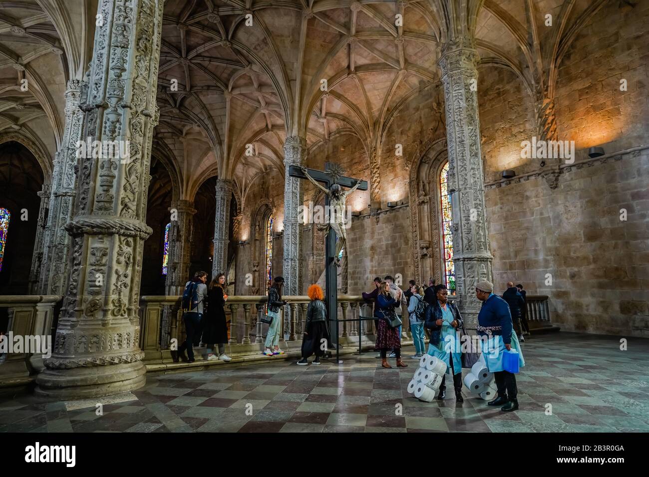 Santa maria de belem hi-res stock photography and images - Alamy