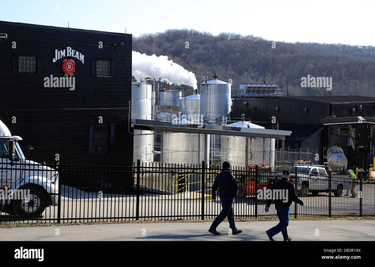 Jim Beam distillery.Clermont.Kentucky.USA Stock Photo - Alamy