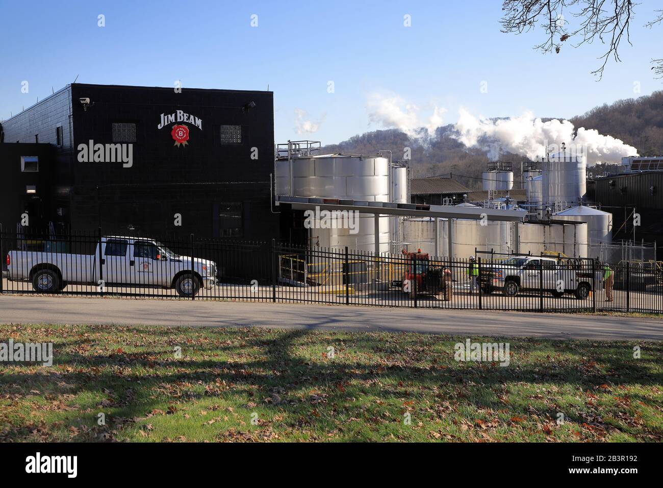 Jim Beam distillery.Clermont.Kentucky.USA Stock Photo - Alamy