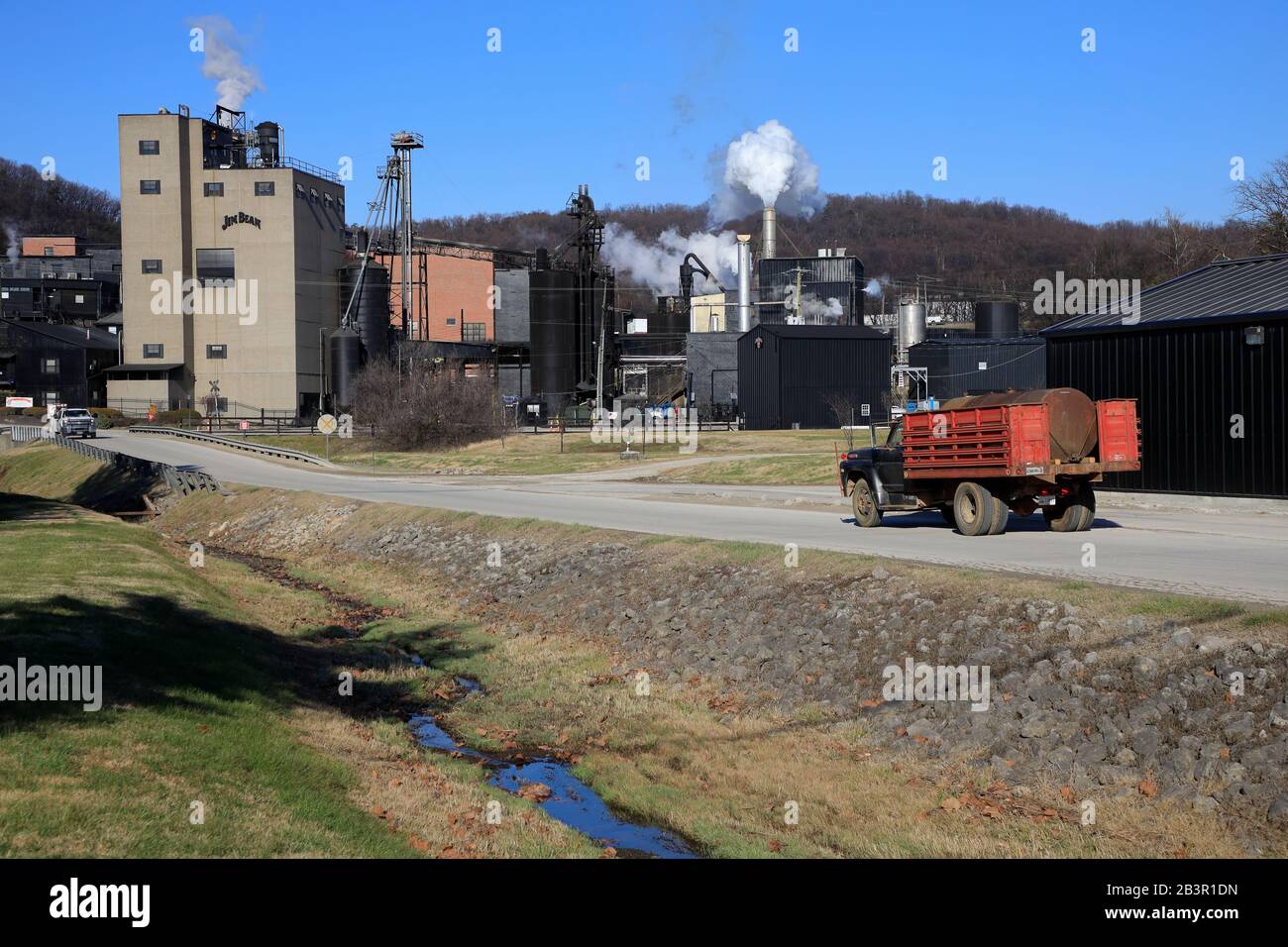 Jim Beam distillery.Clermont.Kentucky.USA Stock Photo - Alamy