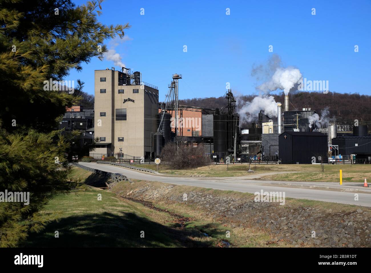Jim Beam distillery.Clermont.Kentucky.USA Stock Photo - Alamy