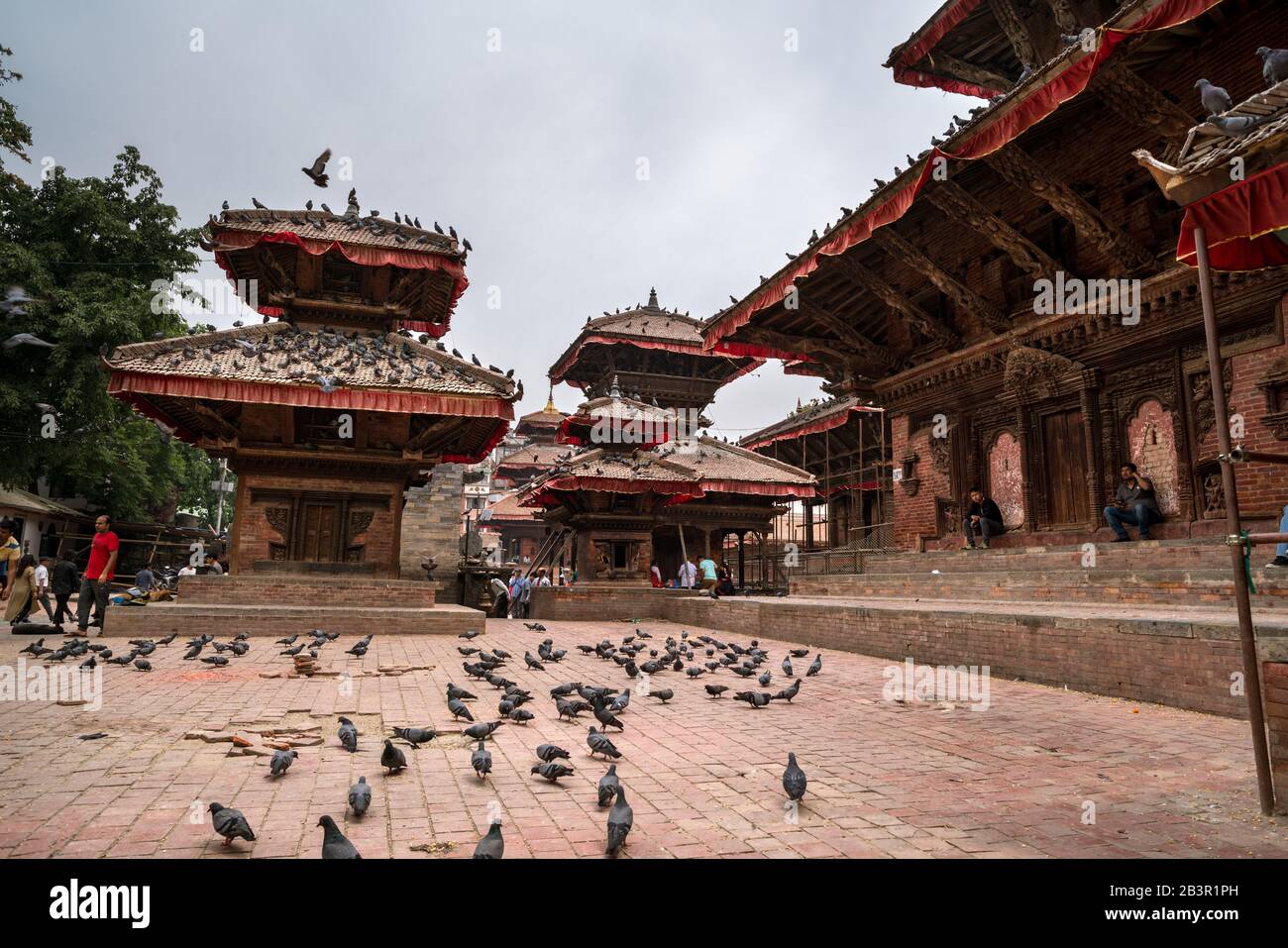Durbar Square in Kathmandu, Nepal Stock Photo - Alamy