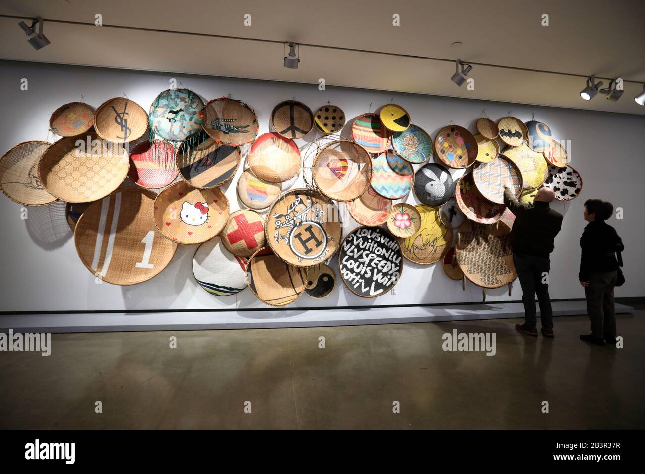 Contemporary art gallery inside of 21C Museum Hotel Louisville ...