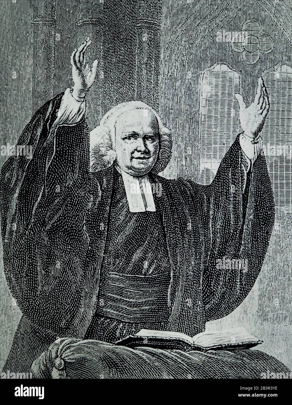 Quakers and prominent men in religious orders: George Fox, founder of ...