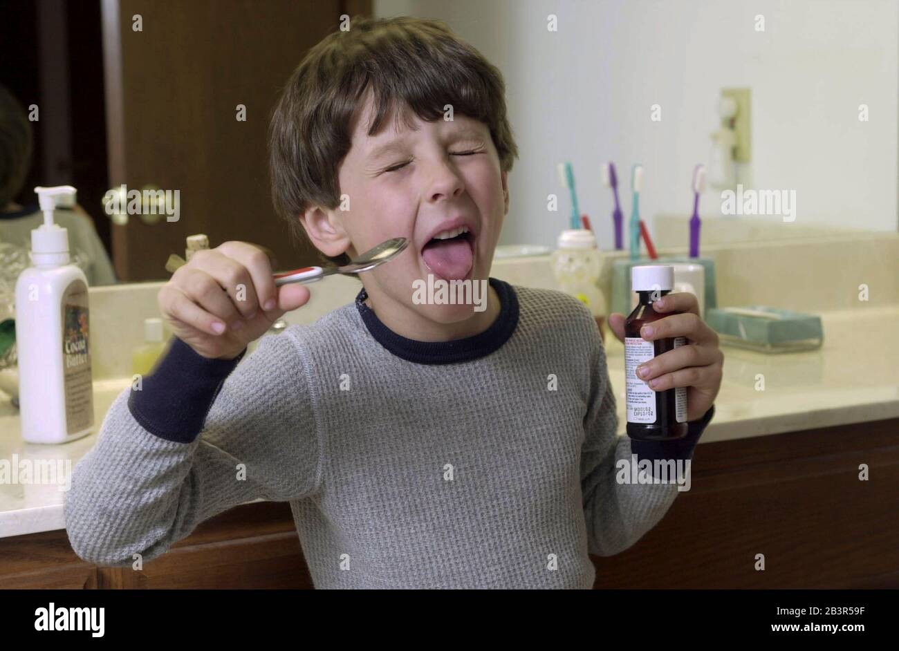 Bitter taste reaction hi-res stock photography and images - Alamy