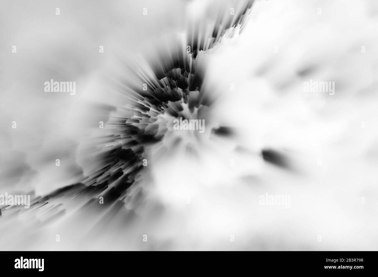 Abstract black-and-white bright blurred background Stock Photo - Alamy