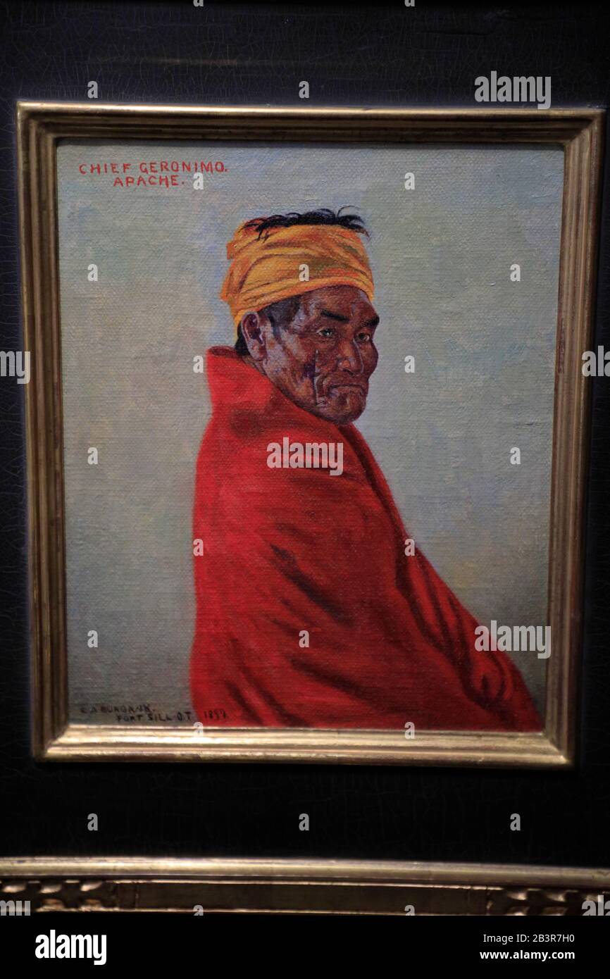 Apache Indian Geronimo High Resolution Stock Photography and Images - Alamy