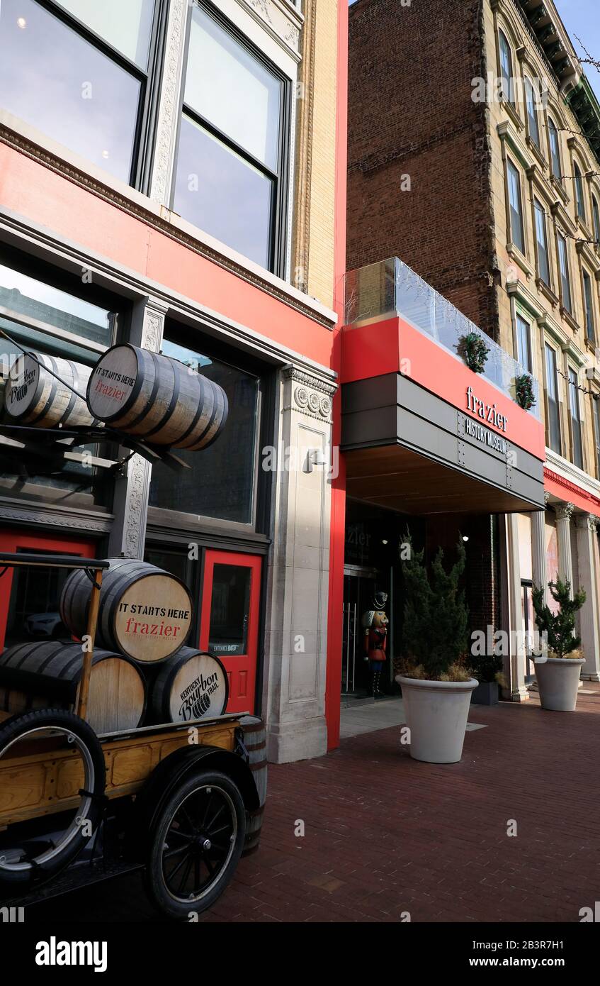 Exterior view of Frazier History Museum the official starting point of ...
