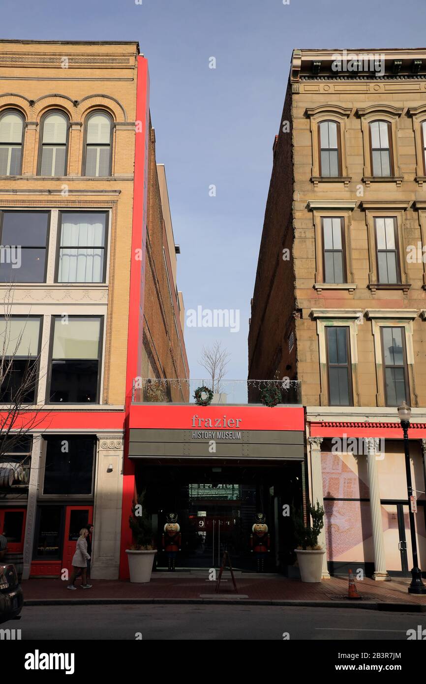 Exterior view of Frazier History Museum the official starting point of ...