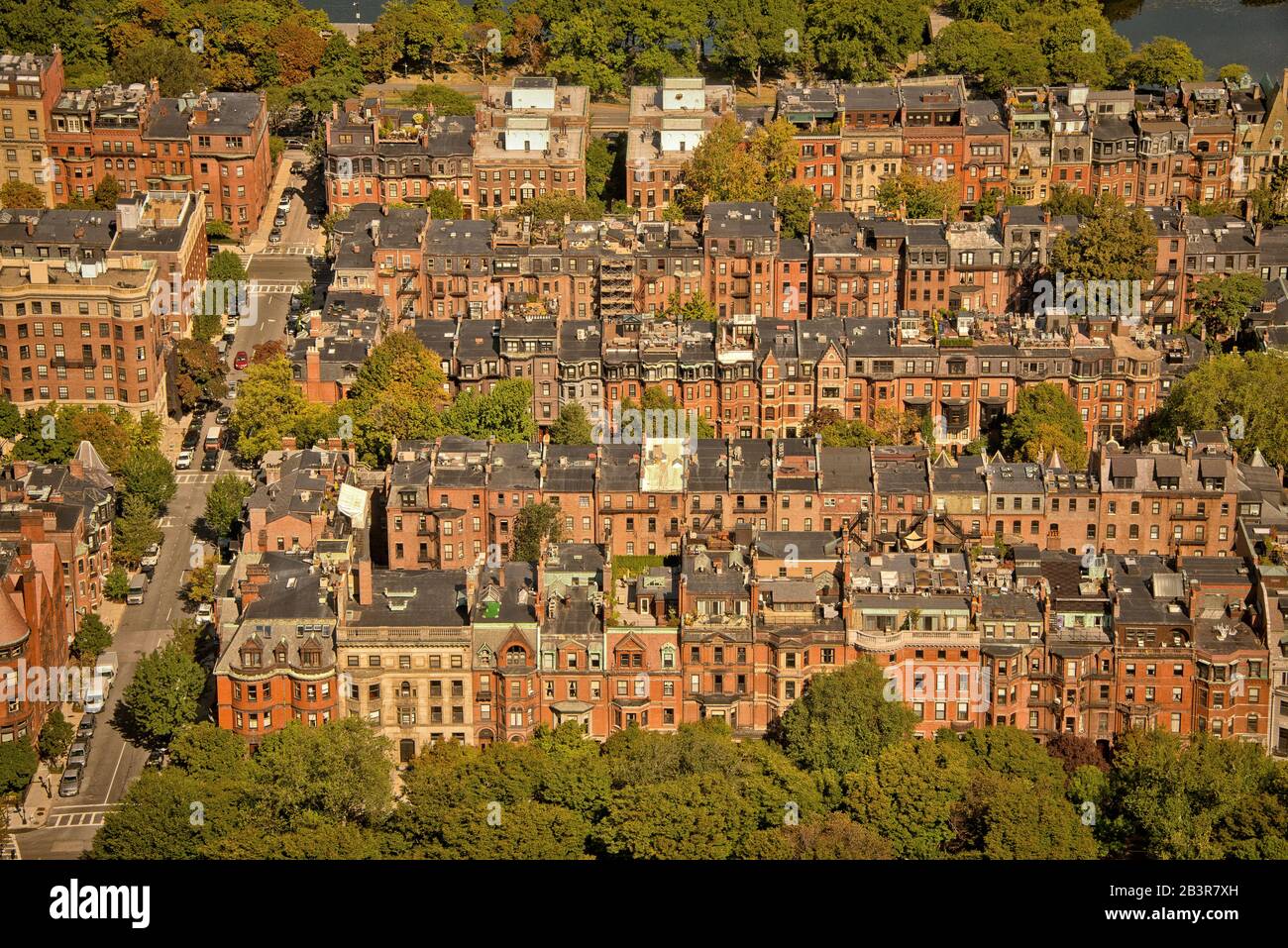 Typical residential area aerial view hi-res stock photography and ...