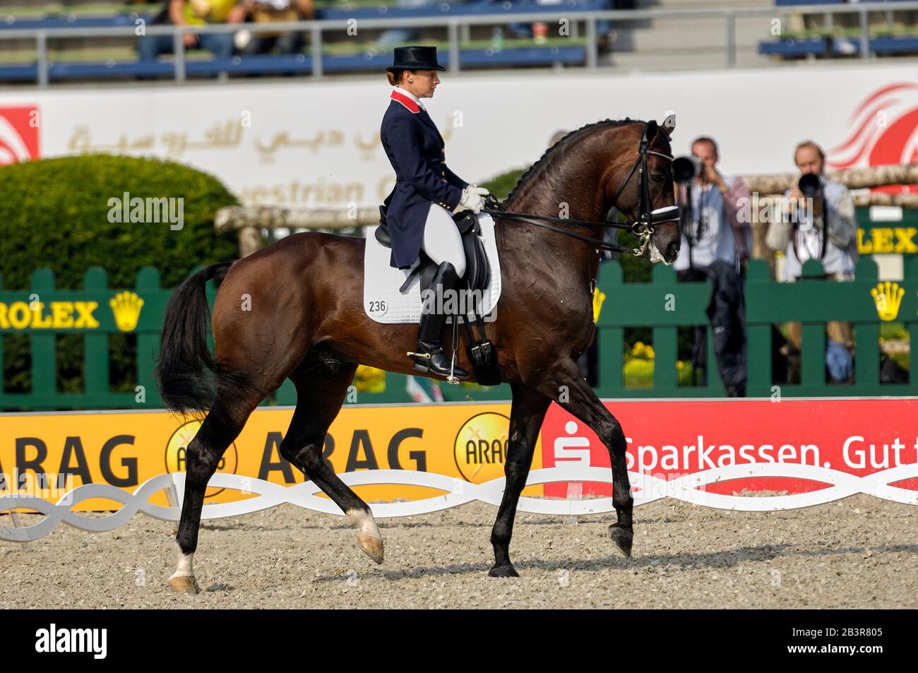 Emma Hindle (GBR) riding Lancet - World Equestrian Games, Aachen ...