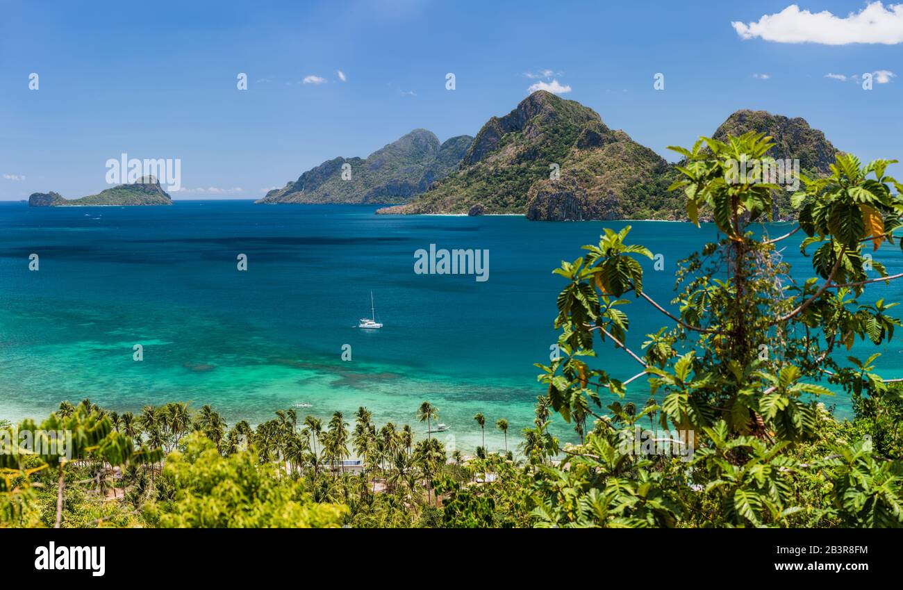 Corong Beach, El Nido, Palawan, Philippines amazing nature, panorama ...