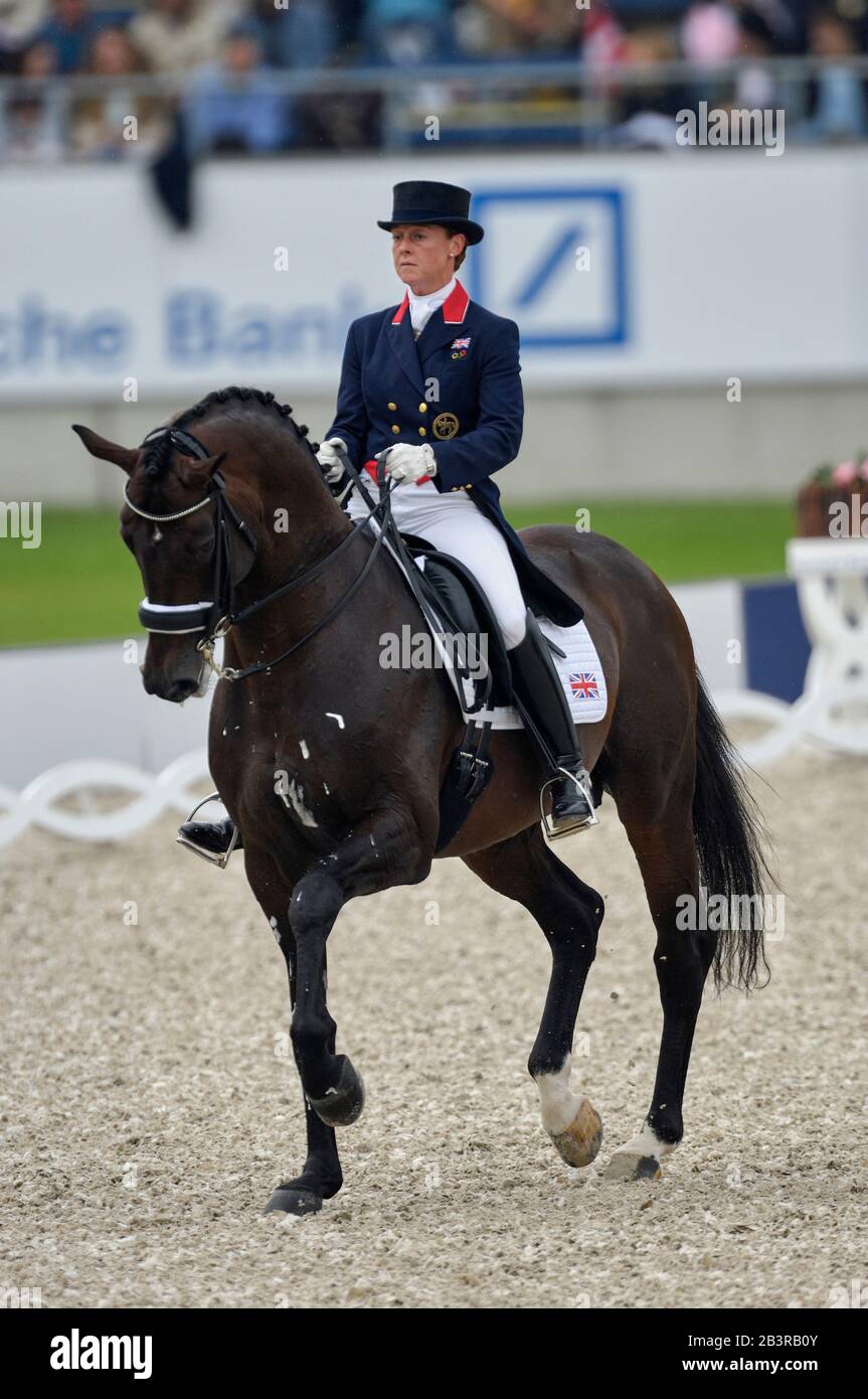 Emma Hindle (GBR) riding Lancet - World Equestrian Games, Aachen ...