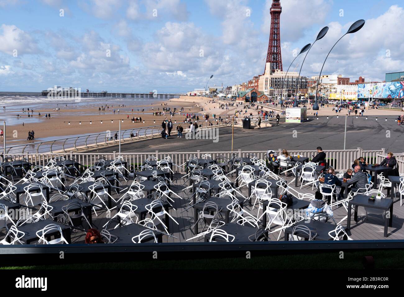 Blackpool seawall hi-res stock photography and images - Alamy
