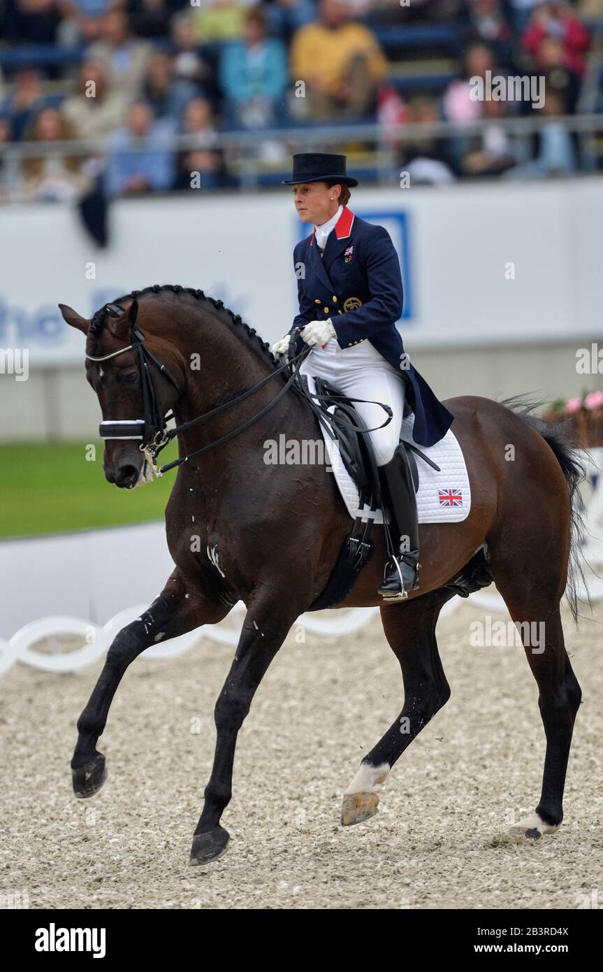 Emma Hindle (GBR) riding Lancet - World Equestrian Games, Aachen ...