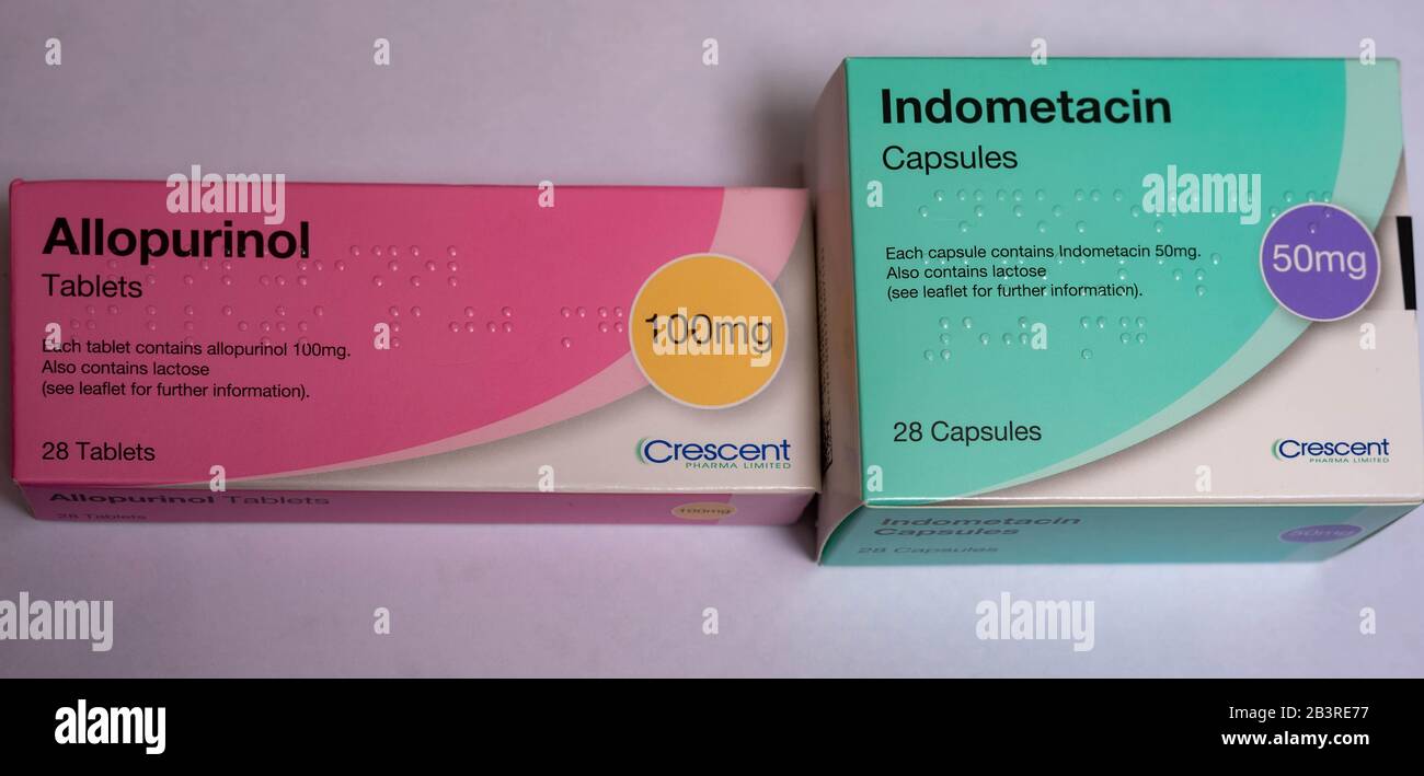 Gout medication: Allopurional to reduce uric acid production and ...