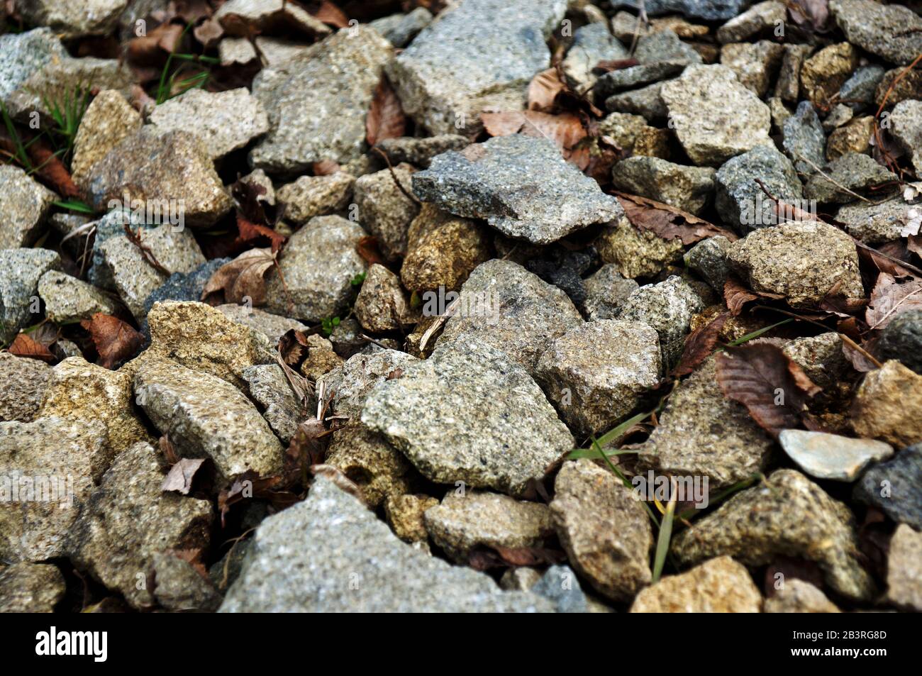 Background with stones of different shapes Stock Photo - Alamy