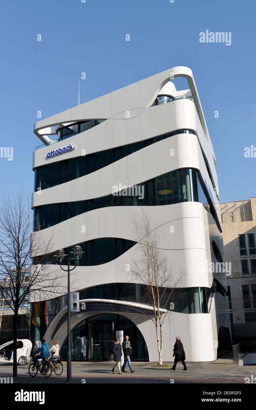 Ottobock, Science Center Medizintechnik, Ebertstrasse, Potsdamer Platz ...