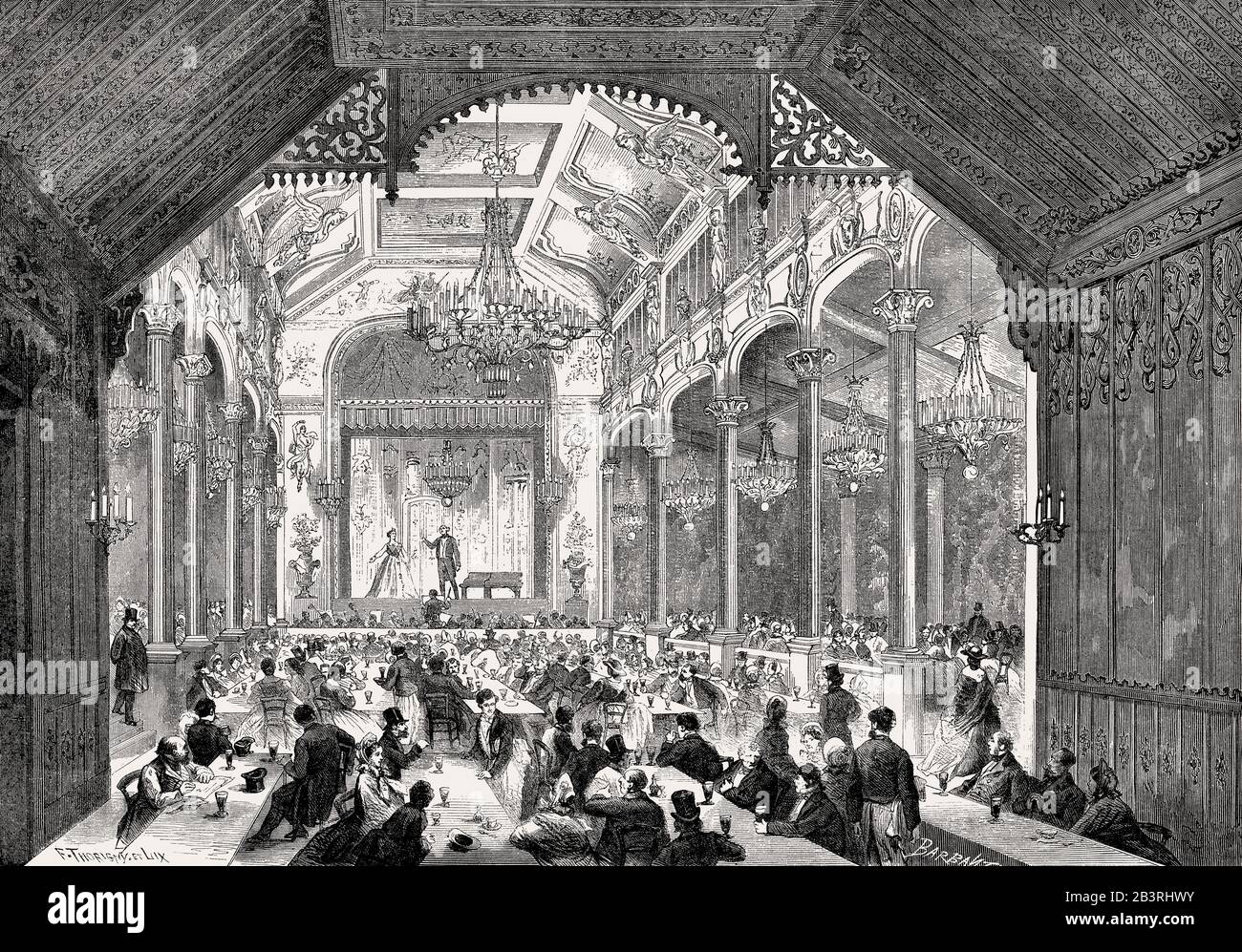 Interior view of the Old Summer Palace, Haidian District, Beijing ...