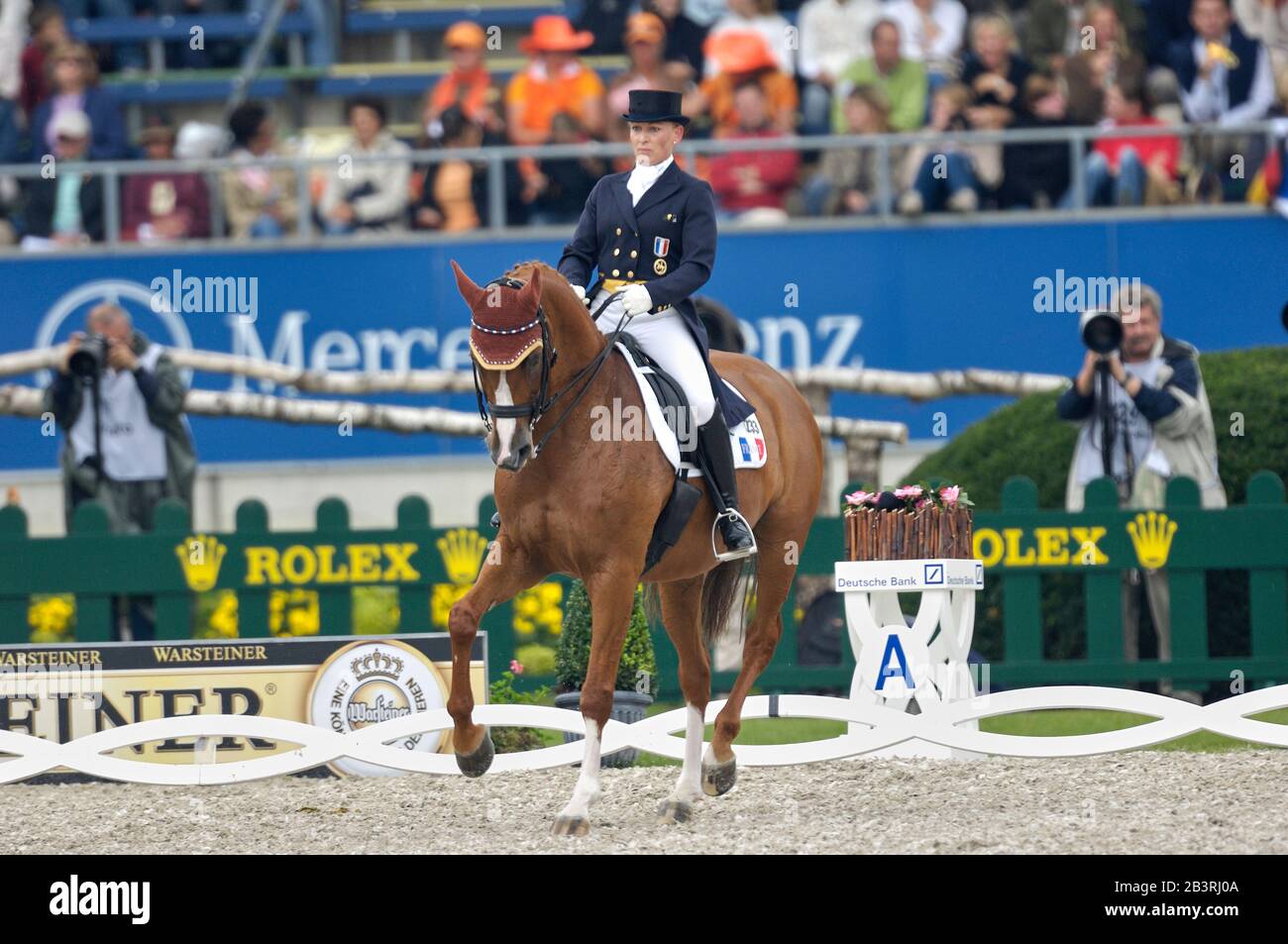 Karen Tebar (FRA) riding Falada M - World Equestrian Games, Aachen ...