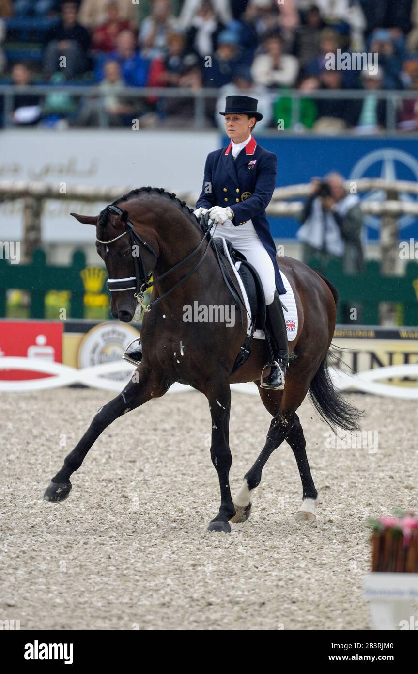Emma Hindle (GBR) riding Lancet - World Equestrian Games, Aachen ...