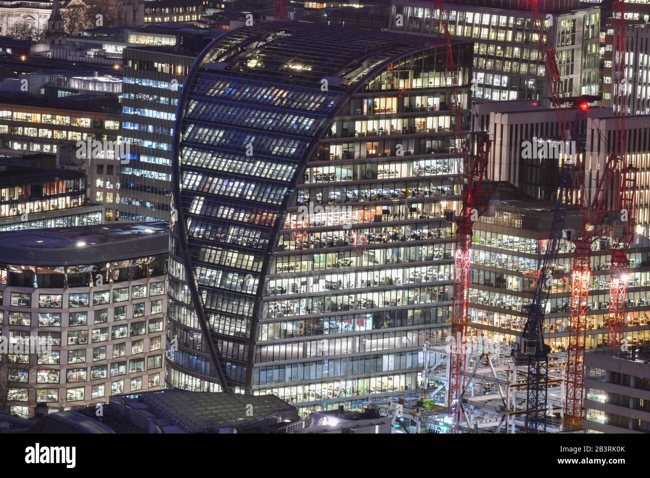 Modern Architecture, city of london, UK Stock Photo - Alamy