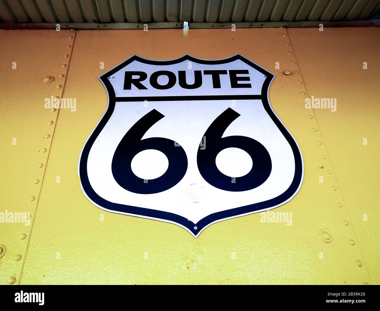 Route 66 direction signs hi-res stock photography and images - Alamy