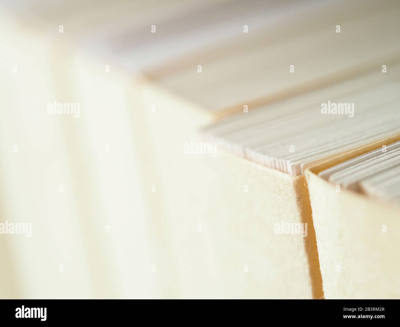 Sheet folder, binding with hard protective coating Stock Photo - Alamy