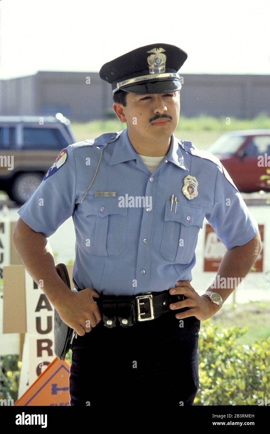 Edinburg, Texas USA: Hispanic police officer on duty in South Texas ...
