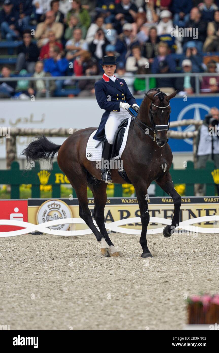 Emma Hindle (GBR) riding Lancet - World Equestrian Games, Aachen ...