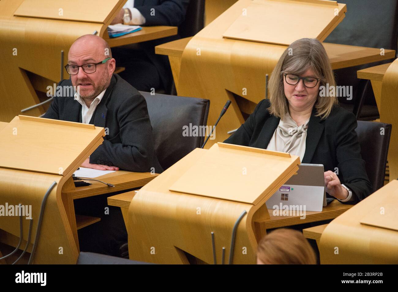 Alison johnstone scotland green hi-res stock photography and images - Alamy