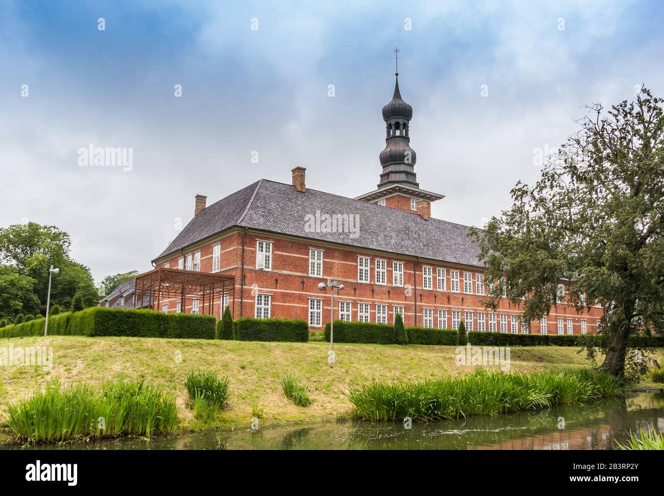 Historic castle and park in Husum, Germany Stock Photo - Alamy