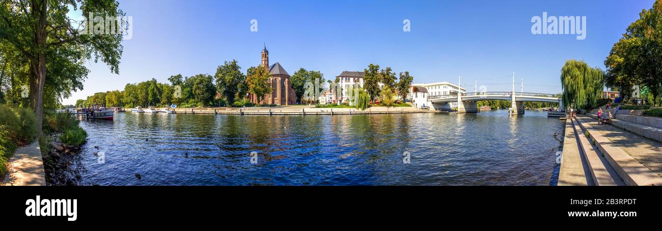 Historical city of Brandenburg Havel, Germany Stock Photo - Alamy