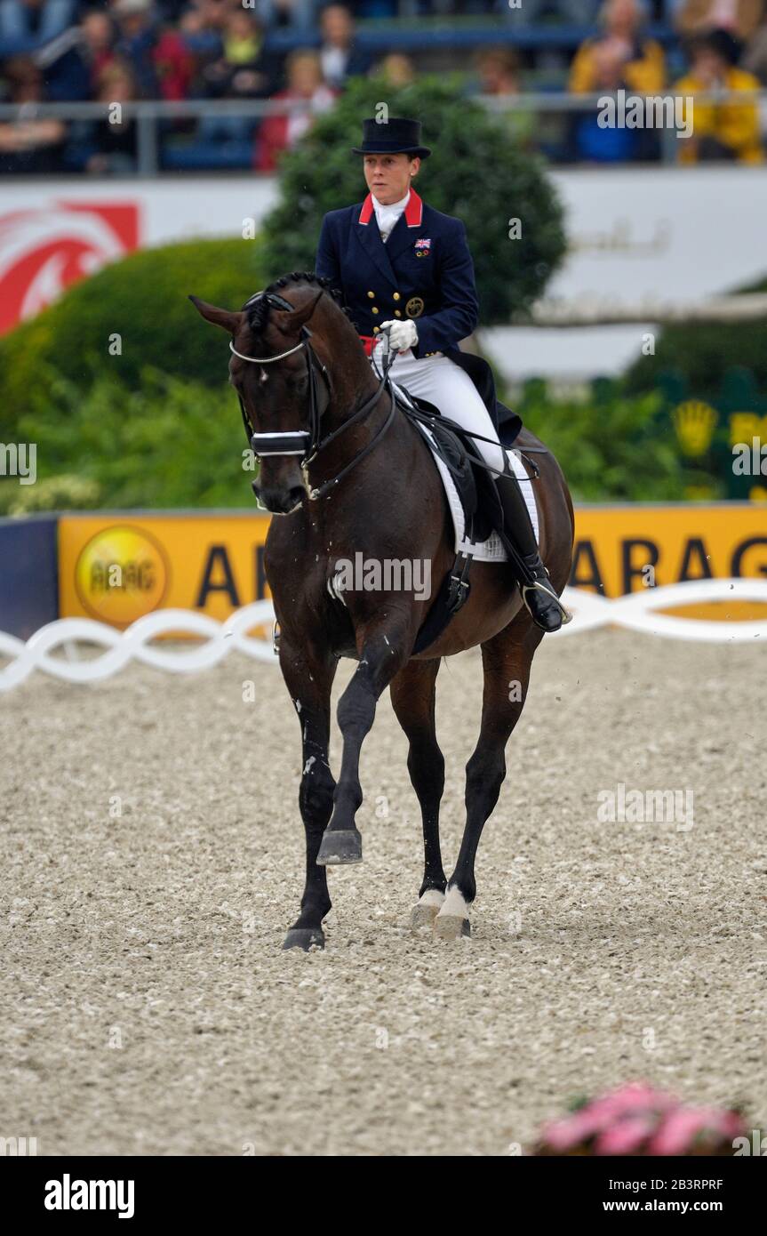 Emma Hindle (GBR) riding Lancet - World Equestrian Games, Aachen ...