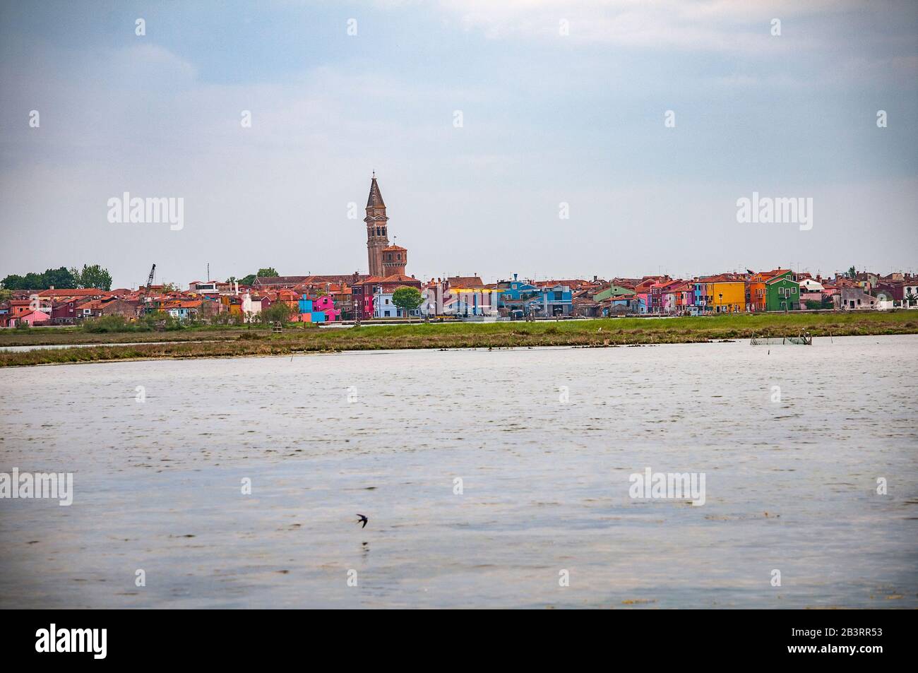 Typical colorful houses, island of Burano, Venice, Veneto, Italy Stock ...