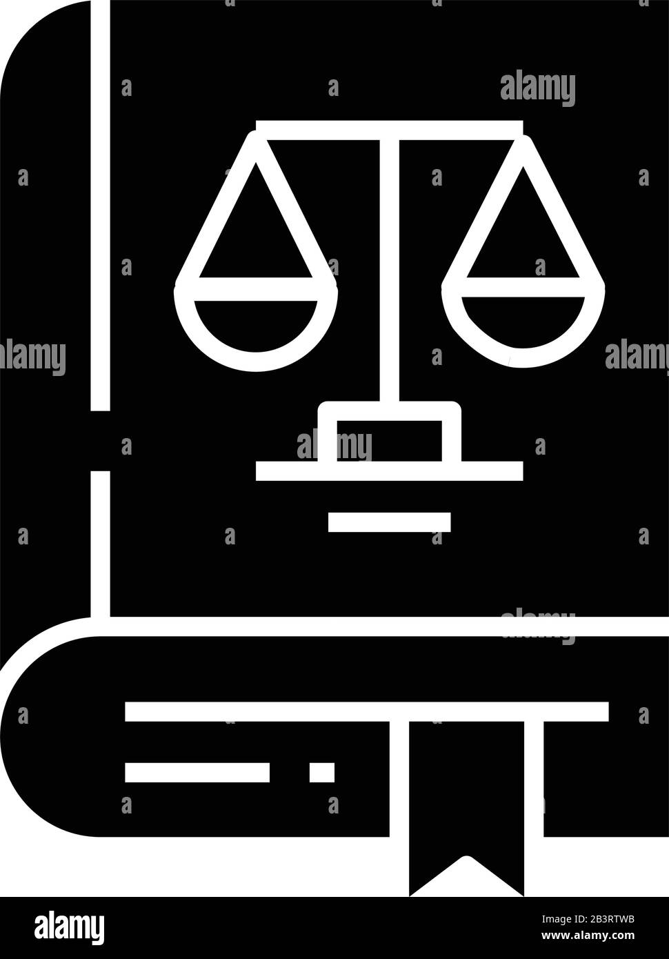 Principal form black icon, concept illustration, vector flat symbol ...