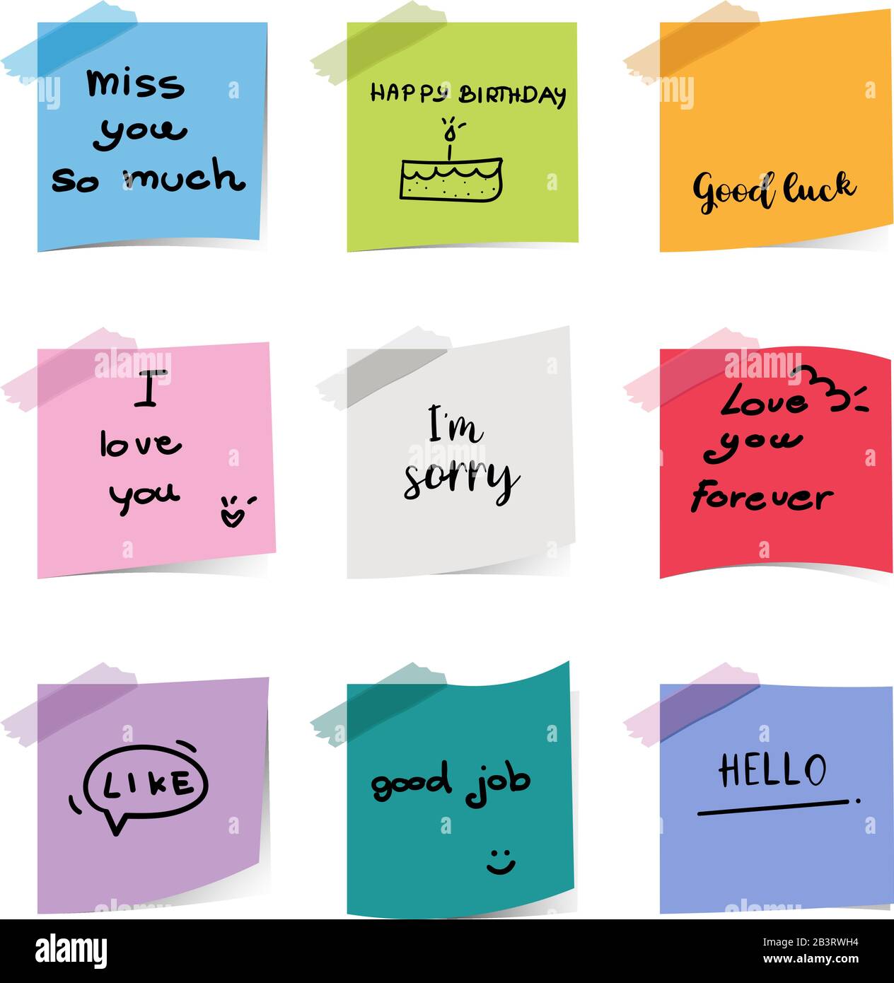 List text on green Stock Vector Images - Alamy