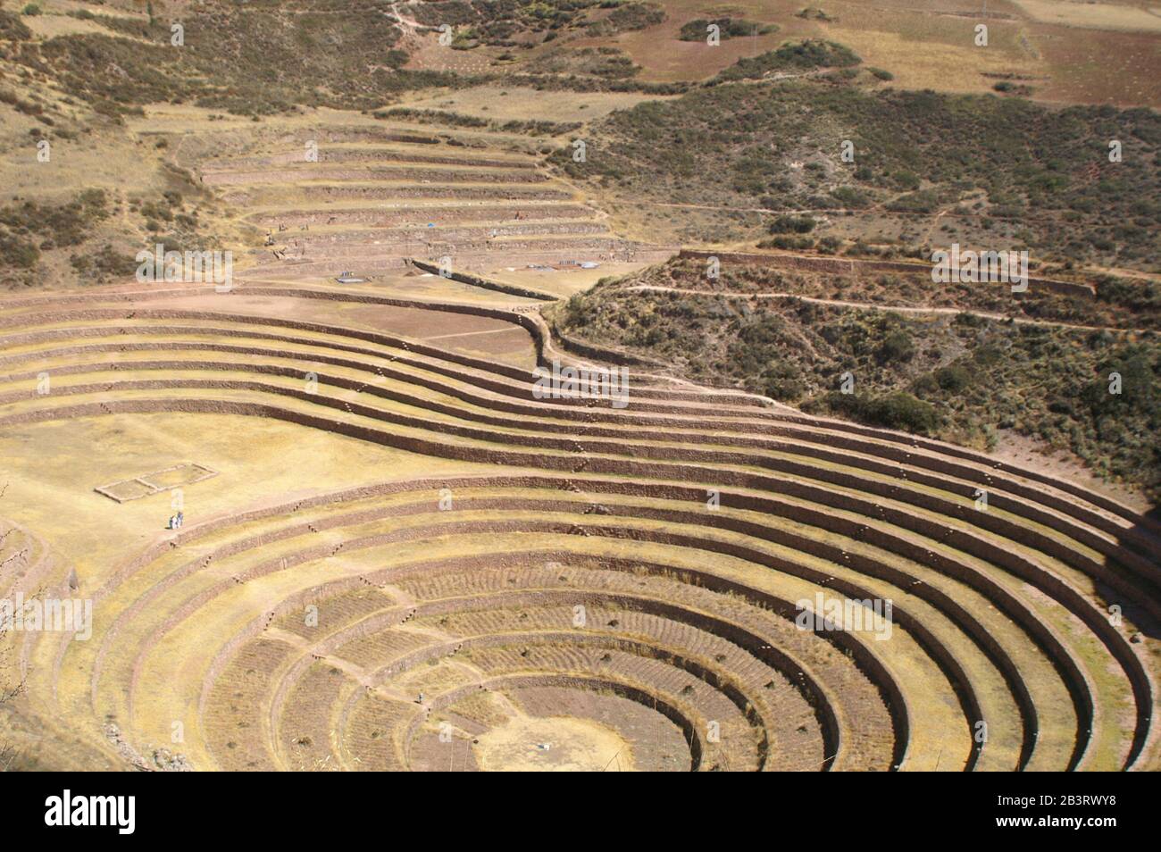 Maray Maras incas ruins culture attraction for tourism Stock Photo - Alamy