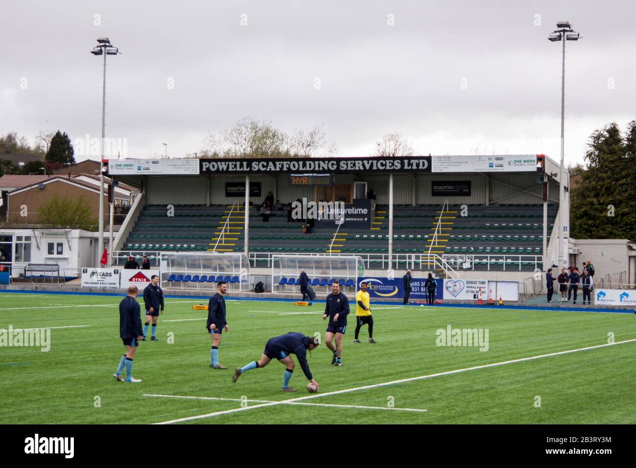General View of The Wern, Merthyr Tydfil Stock Photo - Alamy