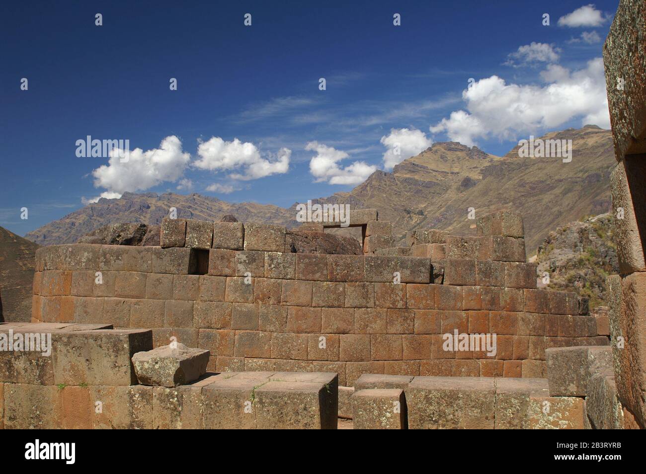 Inca indean ruins - cultural heritage of South America - tourism ...
